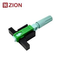 China ZCSC18-A58 Reusable SC APC Fiber Fast Connector with Fast Assembly and High Installation Success Rate for FTTH for sale