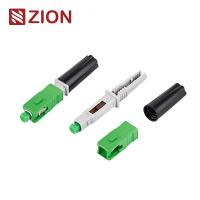 China ZCSC21-A50 SC APC Fiber Quick Connector for FTTH with Fast Assembly Reusable Design and High Installation Success Rate for sale