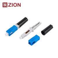China ZCSC21-U50 SC UPC Fast Assembly Fiber Optic Quick Connector with Embedded Structure and Reusable Design for sale