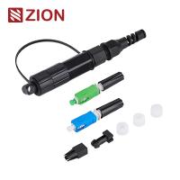 China SC Fast Connector Mini Waterproof IP68 Field Installable with Low Insertion Loss for FTTH Outdoor Applications for sale
