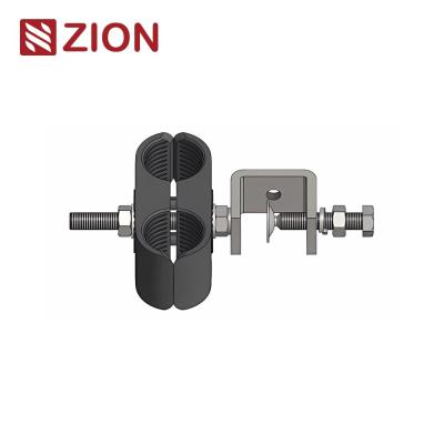 China 2 Way Stainless Steel EPDM Feeder Clamp 7 8 Outdoor for sale