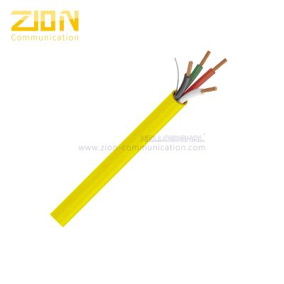 China 14 AWG 4 Cores CMR Rated PVC Audio Speaker Cable With Stranded OFC Conductor for sale