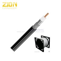China Composite RG6/U CCTV Coaxial Cable With 95% CCA High Shield Coverage with Power for sale