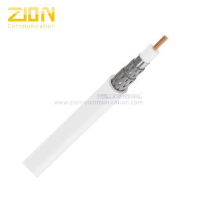 China Non-Plenum RG59 Tri. Shield  Coaxial Cable 20 AWG CCS with CM Rated PVC for sale
