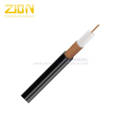 China 95% Copper Braiding Non-Plenum CM Rated RG6 18 AWG Bare Copper Conductor for sale