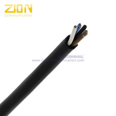 China Industrial Control Cable with Stranded Bare Copper Wire and SR-PVC Insulation for Oil Resistance in Sensor & Actuator Applications for sale