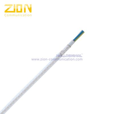 China Color Coded Multi Conductor Industrial Control Cable with Galvanized Steel Braid Shield and PVC Insulation for sale