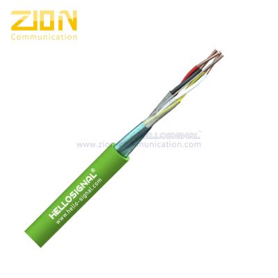China 2 Pair 0.8mm Bare Copper KNX Control Cable with Low Smoke Halogen Free Sheath for Lighting and Security Systems for sale