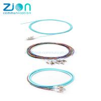 China OM3 50/125 Multimode Fiber Optic Patch Cord with 900μm Tight Buffer and SC LC ST FC E2000 Connectors for sale