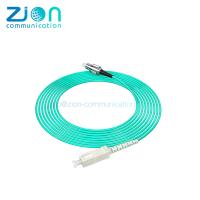 China 1M 2M 3M OM2 50/125μM Fiber Patch Cord SC To FC Simplex Jumper for sale