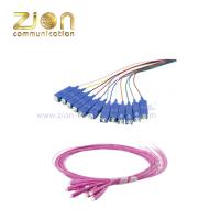China G652D Fiber Unit LSZH Jacket 12 Colors IEC 60304 Fiber Optic Patch Cord and Pigtail for sale