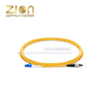 China LSZH Jacket FC Connector Fiber Optic Patch Cord with G657A1/2 Fiber for High Performance for sale