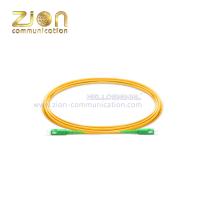 China G655 PVC Jacket Fiber Optic Patch Cord with SC Connector for High-Performance Networking for sale