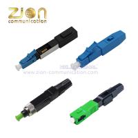 China Fiber Fast Connector with LC/SC/FC Options and Pre-polished Ferrule for FAST Field Assembly for sale
