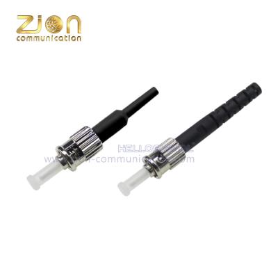 China ST Series Fiber Optic Connector with Ceramic Ferrule and Pre-polished Design for Reliable Performance for sale