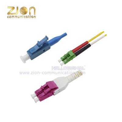 China LC Fiber Connector with Pre-polished Ferrule FAST Field Assembly and Ceramic SM UPC for Fiber Optic Cable Assemblies for sale