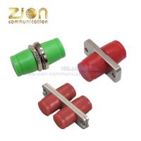 China Fiber Optic Adapter FC Adapter with ≤0.2dB Insertion Loss Ceramic or Metal Sleeve and Wide Operating Temperature (-40℃~+85℃) for sale