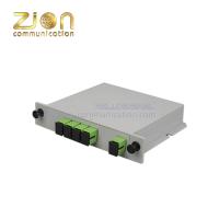 China PLC Fiber Splitter 1X4/8/16 Single Mode with SC/FC/LC/ST Connection for High-Performance Fiber Optic Networks for sale