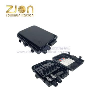 China 8/12 Cores Waterproof Fiber Terminal Box with PLC Splitter for Fiber Optic Distribution for sale