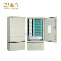 China FTTH 288F Fiber Cross Connect Cabinet Outdoor SMC Material for sale