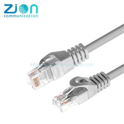 China Cat.5e Patch Cord with Stranded Bare Copper Conductor for 100MHz Frequency and LSZH Jacket for sale