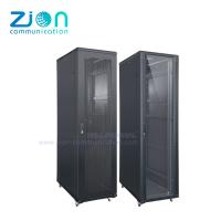 China Server Rack Cabinet with 800KG Static Loading Capacity 65% Ventilation Rate and SPCC Cold Rolled Steel for Data Centers for sale