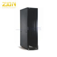 China 1000kg Loading Capacity Server Rack Cabinet with SPCC Cold Rolled Steel and High-Density Vented Doors for Data Centers for sale