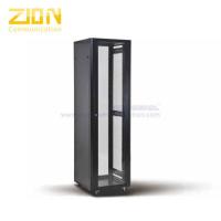 China Network Rack Cabinet with 400KG Loading Capacity SPCC Cold Rolled Steel and Modular Quick Disassembling Design for sale