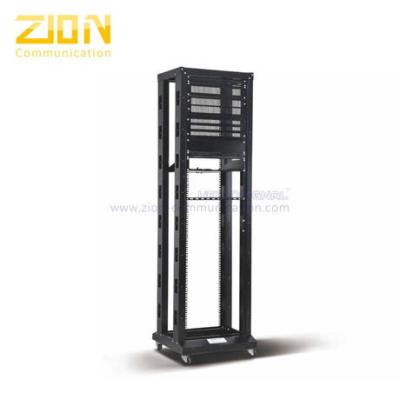 China 605 Data Rack Server Rack with SPCC Cold Rolled Steel, 250kg Loading Capacity, and 29U-47U Capacity for sale