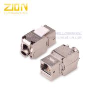 China Toolless Shielded Keystone Jack with IDC Contacts for 200 Reterminations - Ethernet RJ45 Jack for sale