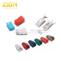 China Cat.5e/6A Modular Plug 8P8C RJ45 Connector for Ethernet Networks 3U-50U for sale
