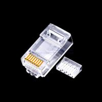 China Cat6 Unshielded RJ45 Modular Plug with Phosphor Bronze Contacts for Reliable Connectivity for sale