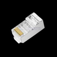 China Non-Condensing 8P8C RJ45 Connector with Phosphor Bronze Contact for Cat5E Modular Plug for sale