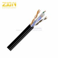 China U/UTP CAT6 Ethernet Cable with 23AWG Copper Conductor PE Jacket and CPR Certification for High-Speed Networking for sale