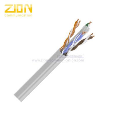 China U/UTP CAT6 Network Cable with Solid Bare Copper Conductor CPR Certified for 250MHz Frequency Ethernet Applications for sale