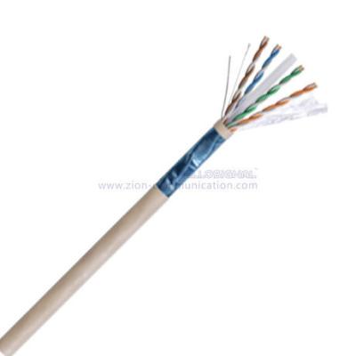 China F/UTP CAT6 Network Cable with 0.57mm Copper Conductor LSZH Jacket and CPR Certification for Indoor Use for sale