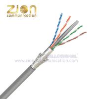 China SF/UTP CAT6 Network Cable with 0.57mm Copper Conductor and LSZH Jacket CPR Certified for High-Speed Networking for sale