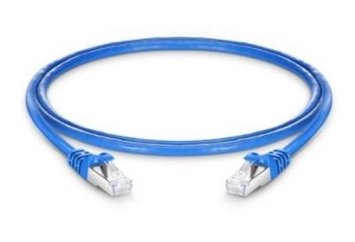 China PVC LSZH Out Jacket CAT7 Patch Cables Shielded Twisted Pair Snagless for sale