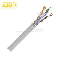 China F/UTP CAT5E Ethernet Cable with Solid Bare Copper Conductor LSZH Jacket and CPR Certified for sale