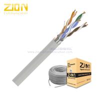 China 0.50mm Solid Bare Copper FEP Insulation Cat5e Network Cable UL ETL Certified F/UTP CAT5e Indoor Ethernet Cable for sale