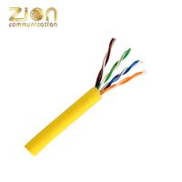 China U/UTP CAT5e Network Cable with LSZH Jacket Solid Bare Copper Conductor and CPR Certified for Indoor Use for sale