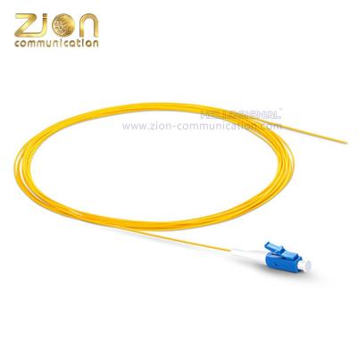China Single Mode G.652.D Fiber Optic Patch Cord with 0.9mm PVC Jacket for High-Density Connections for sale