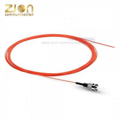 China ST UPC Simplex OM1 Multimode Fiber Optic Patch Cord with PVC 0.9mm Jacket for Reliable Data Transmission for sale