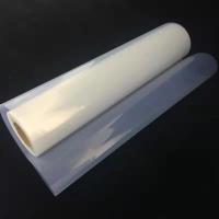 China Frosted Waterproof Milky Silk Screen Film 17x30m 130 Micron PET for Plate Making Printing for sale