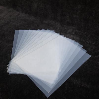 China 130 Microns Waterproof PET Film Sheet A4 Size for Silk Screen Inkjet Printing - JD-SS-WP Model for sale