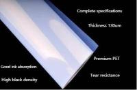 China 130 Microns Milky Waterproof Inkjet Film for Textile Screen Printing - PET Material in A3/A4/17-46