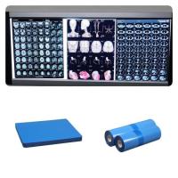 China 210 Micron Medical Inkjet X Ray Film 8x10 Inch Blue Base White Base for DR CR for sale