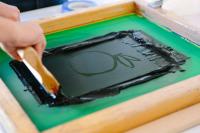China 13 inch x 100 ft Waterproof Inkjet Transparency Film 130 Micron PET for Silk Screen Printing for sale