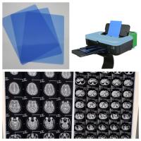 China 210 Microns Blue Inkjet X Ray Film MRI Image Output High Printing Quality Black White for sale