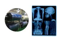 China Medical X-Ray Film Rolls Inkjet Blue Base 210 Microns 280 gsm for CR DR CT MRI for sale
